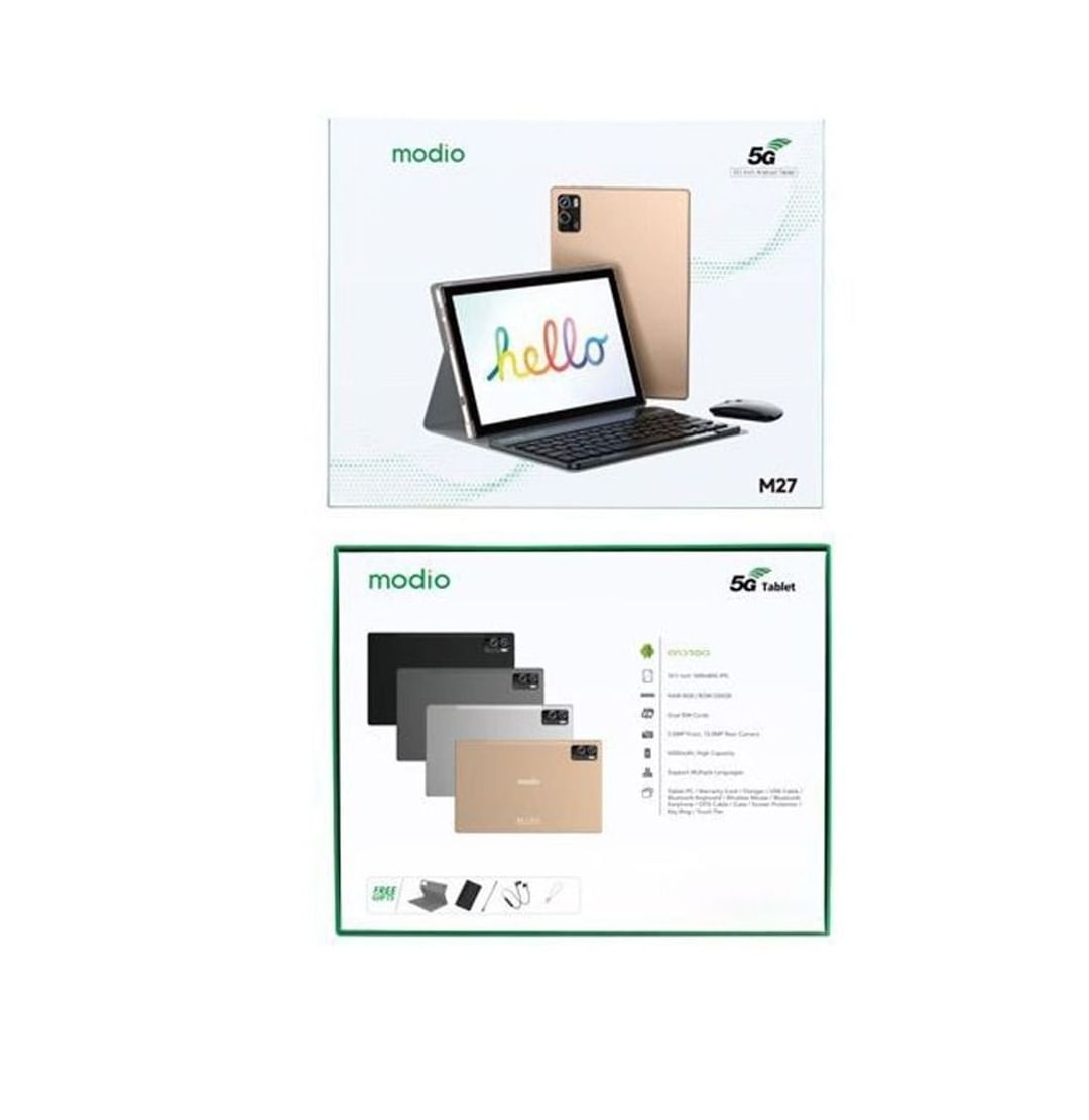 Modio M27 Android Tablet PC 10.1 Inch Dual Sim and Dual Camera with ...