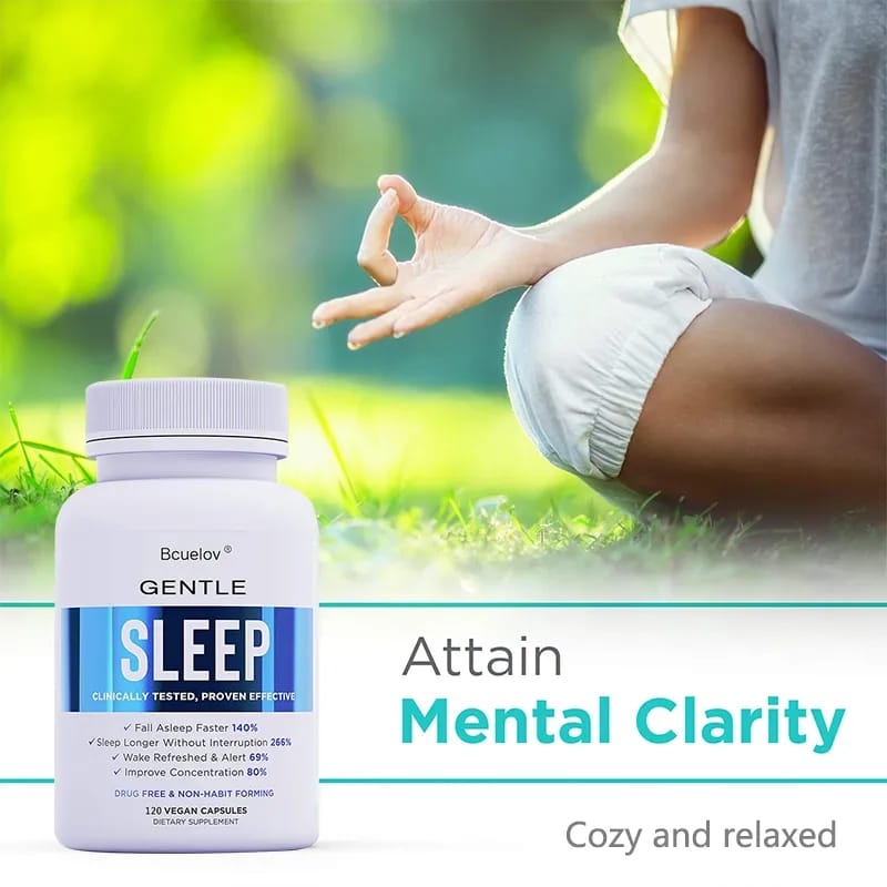Relaxium Natural Sleep Aid - Sleep Supplement for Longer Sleep & Stress ...