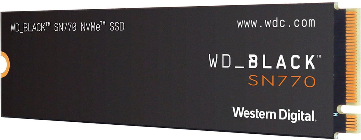 Western Digital Internal Hard Drive SN770 NVMe SSD 1TB (WDBBDL0010BNC ...