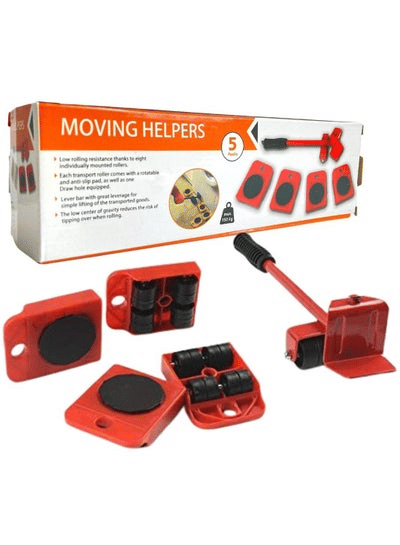 ARTC Furniture Mover Tool Set, Easy Moving Sliders 5 Packs Mover Tool ...