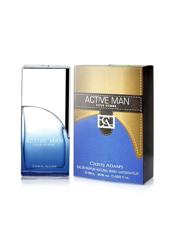 Chris Adams Active Man Eau De Parfum 15 ML
