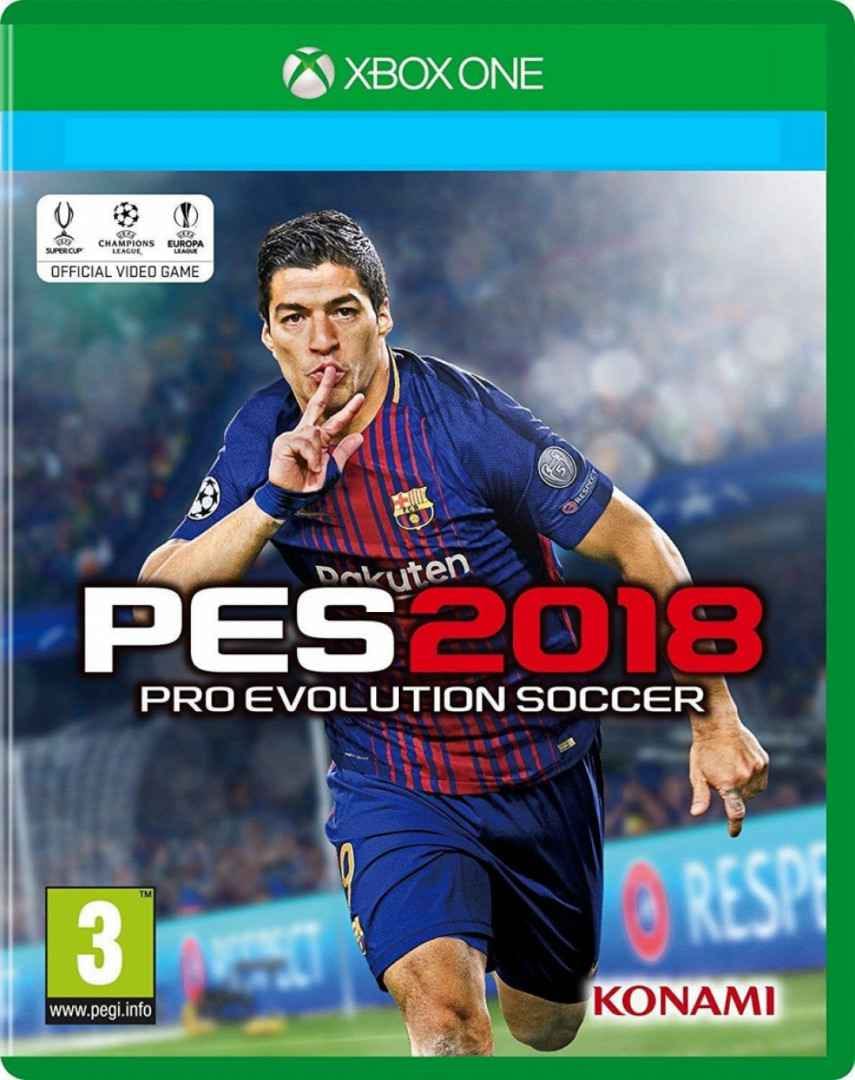 Konami Xbox One PES 2018 Pro Evolution Soccer with Arabic Premium Edition