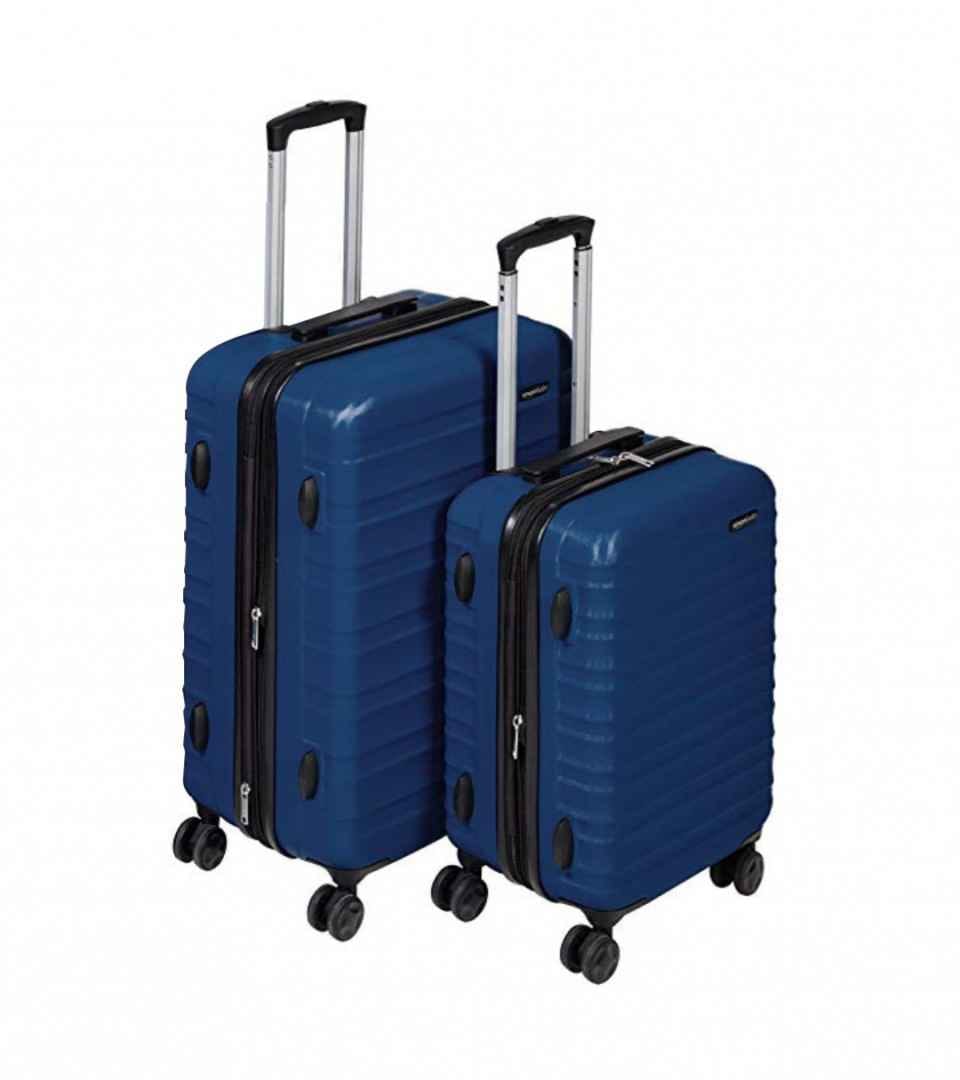 AmazonBasics Hardside Spinner Luggage - 2 Piece Set