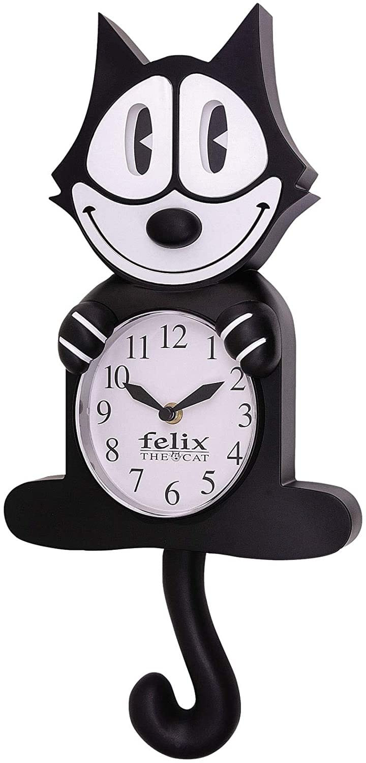 NJ Croce CL 600 Plastic Analog Clock - Wall Clocks, AA Black , White