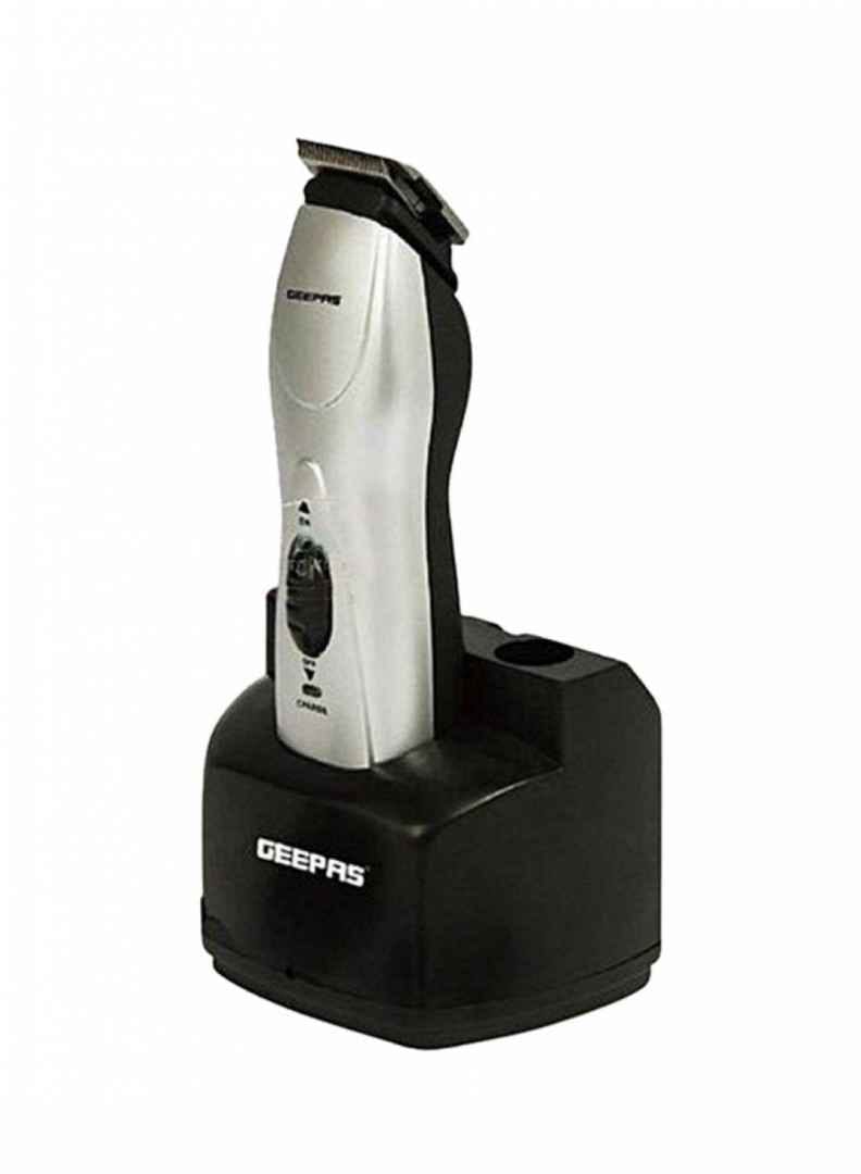 Geepas GTR34C Rechargeable Electric Hair Trimmer - Silver