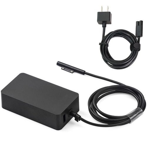 Replacement MICROSOFT SURFACE 65W POWER SUPPLY - BLACK for surface pro