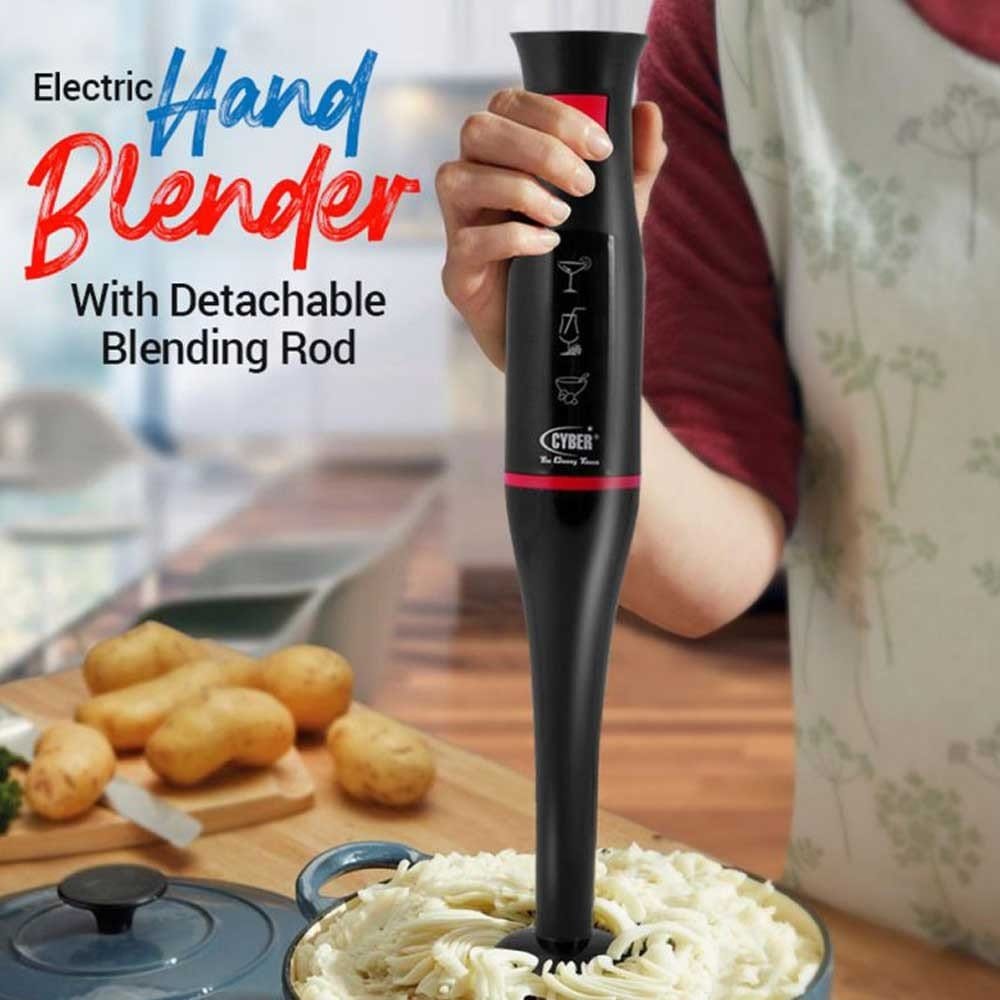 Cyber Electric Stick Blender 200 Watts With Detachable Blending Rod