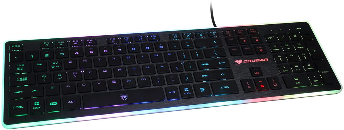 Cougar Gaming Keyboard Vantar, Scissor Switches, 8 Backlight Effects ...