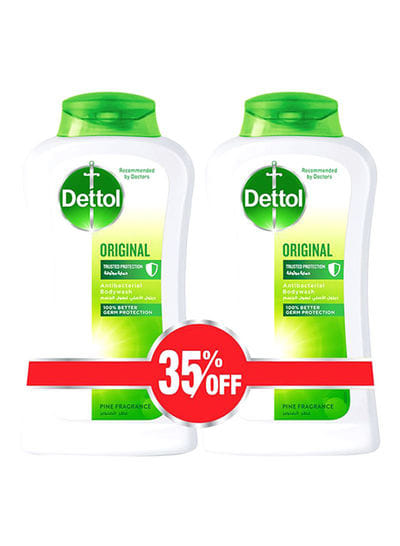 Dettol Original Antibacterial Body Wash 250g (Pack of 2 Pieces)