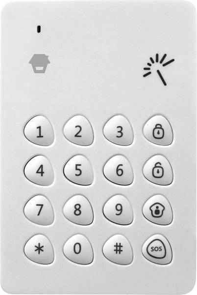 Smanos WK7000 Wireless operating panel with RFID reader