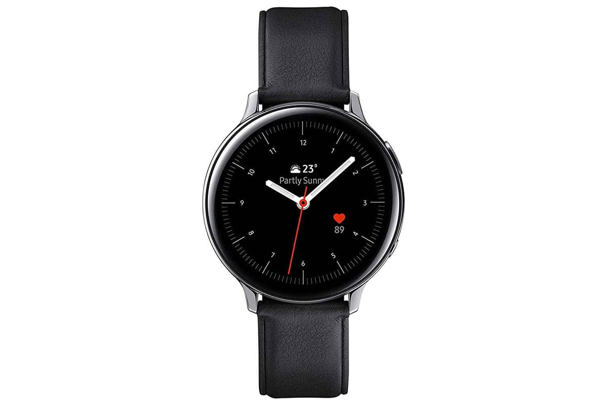 Samsung Galaxy Watch Active 2 - Stainless Steel, 44mm, Silver