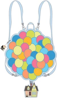 Loungefly x Disney Up Balloon House Convertible Mini Backpack