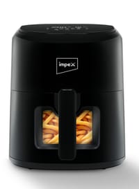 Impex Digital Air Fryer With Adjustable Temperature Control 4.5 L 1200 ...
