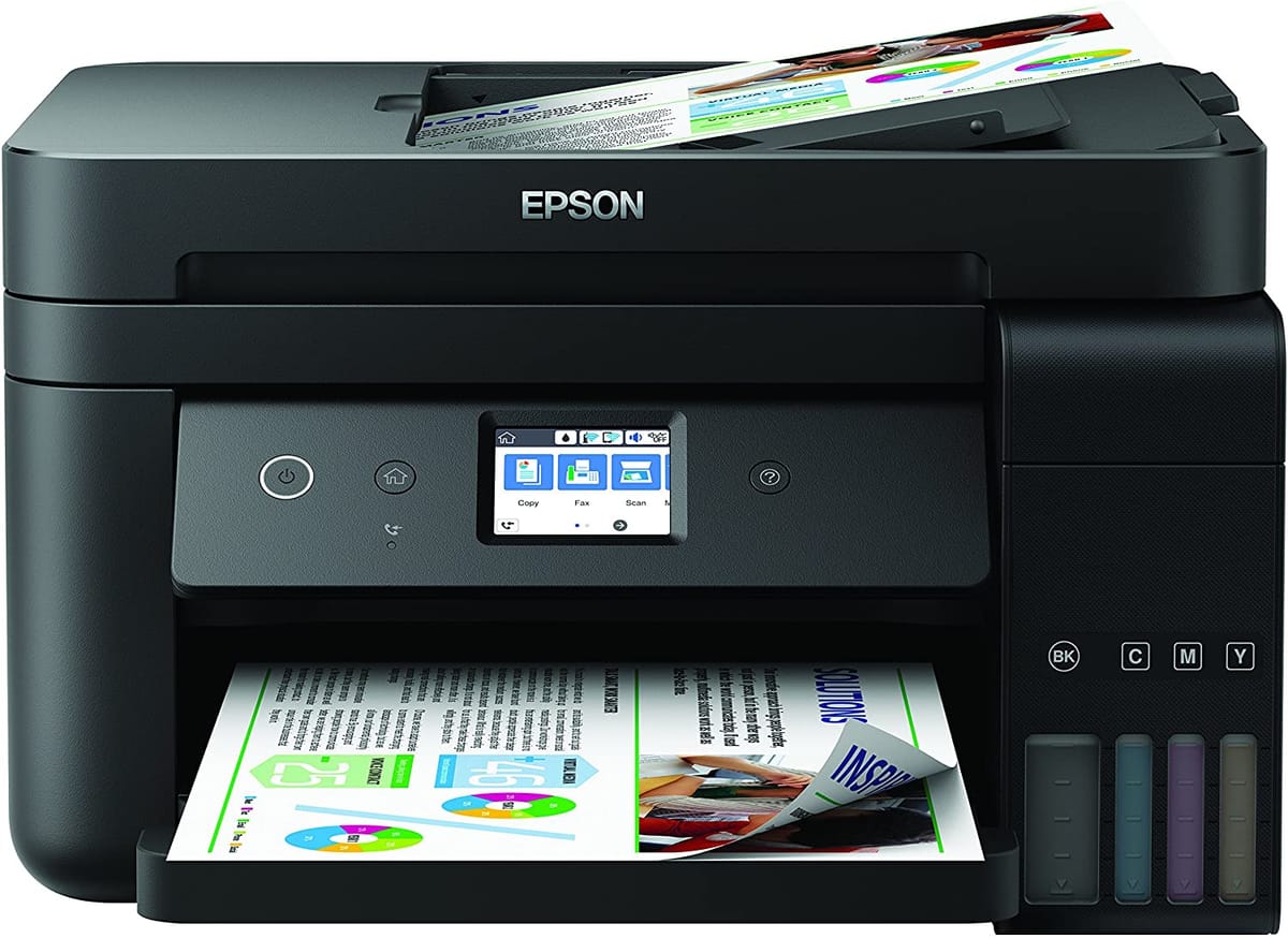 Epson EcoTank L6190 - 4-in-1 WireLess Printer with Epson's Integrated ...