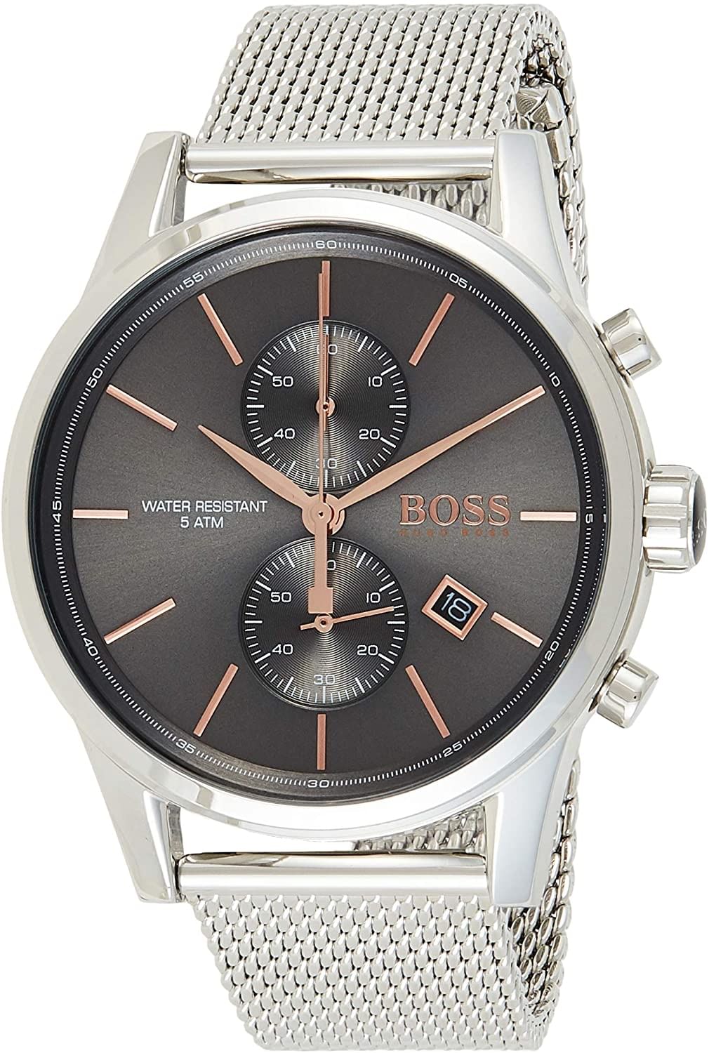 Hugo Boss Men's Chronograph Quartz Watch with Stainless Steel Strap ...