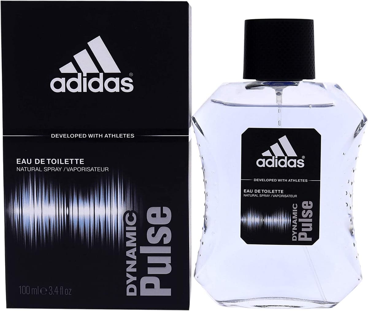 Adidas Dynamic Pulse for Men, 100 ml - EDT Spray-Black