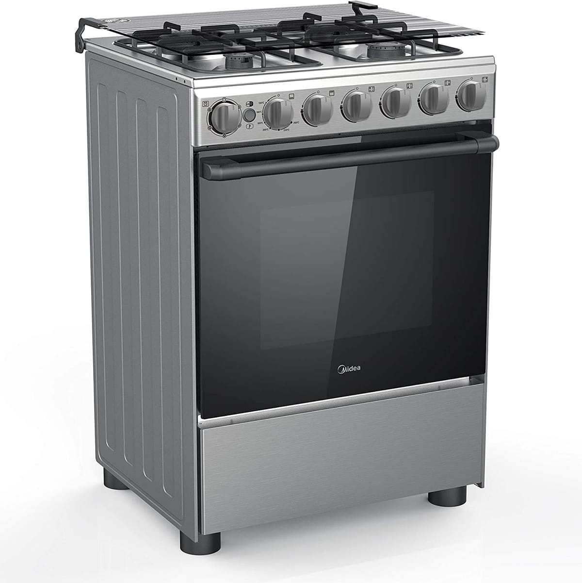 Midea Bme62058Ffd-D 60cm Gas Cooker, With Full Safety, Auto Ignition ...