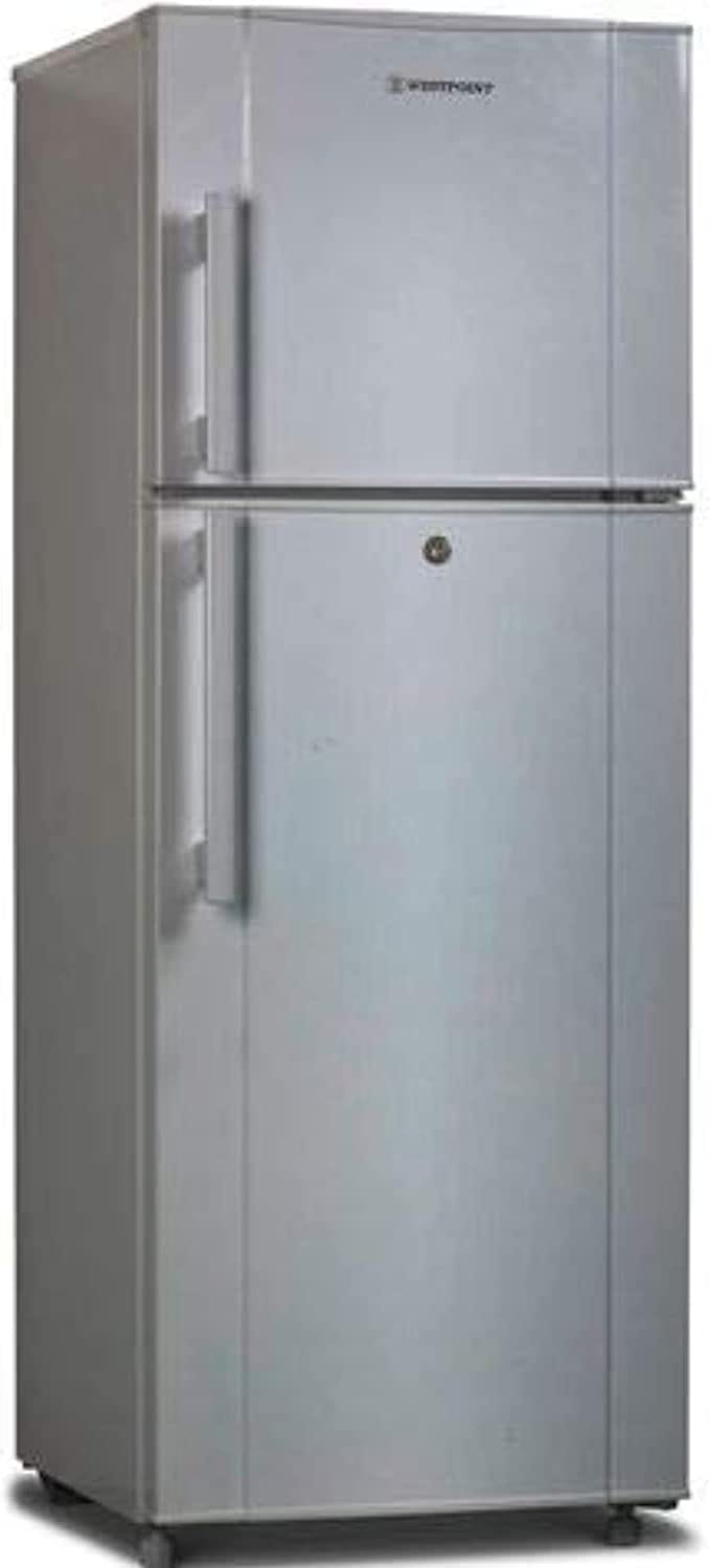 Westpoint 240 Liters Double Door Silver Refrigerator, Spacious Freezer ...