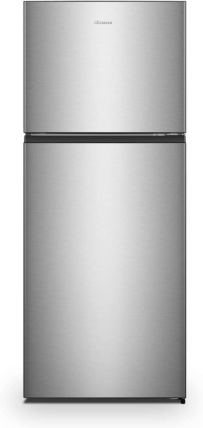 Hisense 488 Liter Refrigerator Double Door Top Mount Silver Model ...