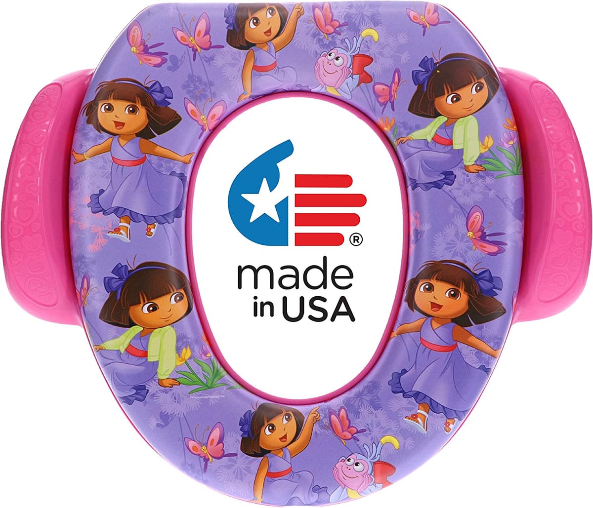 Nickelodeon Dora The Explorer "Butterfly Buddies" Soft Potty/Multicolor