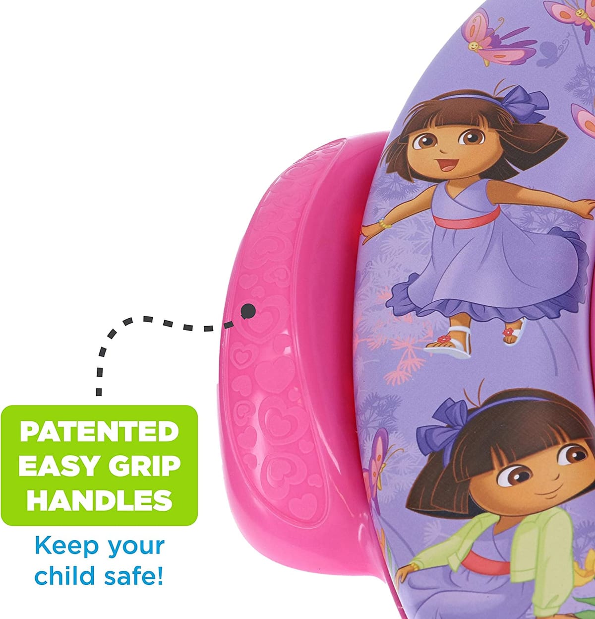 Nickelodeon Dora The Explorer "Butterfly Buddies" Soft Potty/Multicolor
