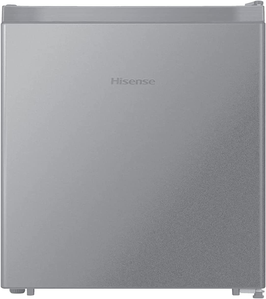 Hisense 60 Liter Compact Single Door Refrigerator, Silver - RR60D4ASU