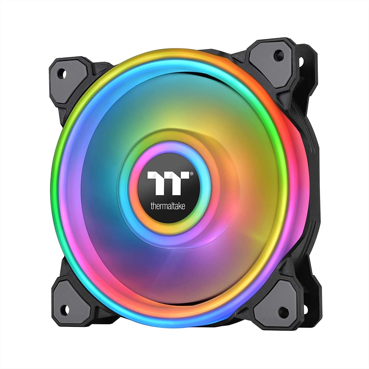 Thermaltake Riing Quad 120mm 16.8 Million RGB (Alexa, Razer Chroma Sync ...