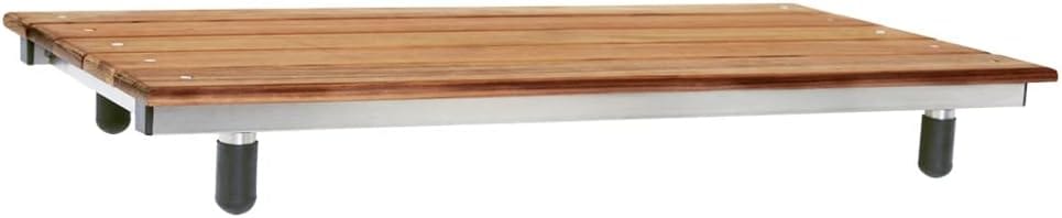 Seachrome 30" x 15" Bridgeport Removable Tub Seat with Natural Teak ...