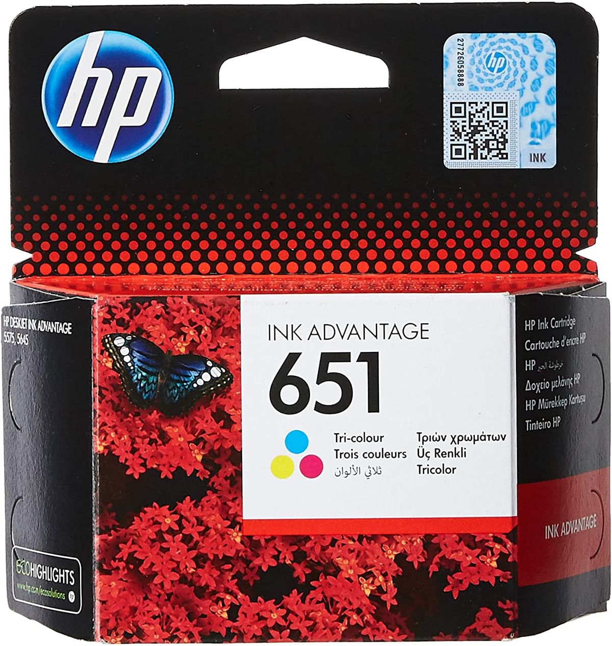 HP 651 Tri-color Original Ink Cartridge C2P11AE