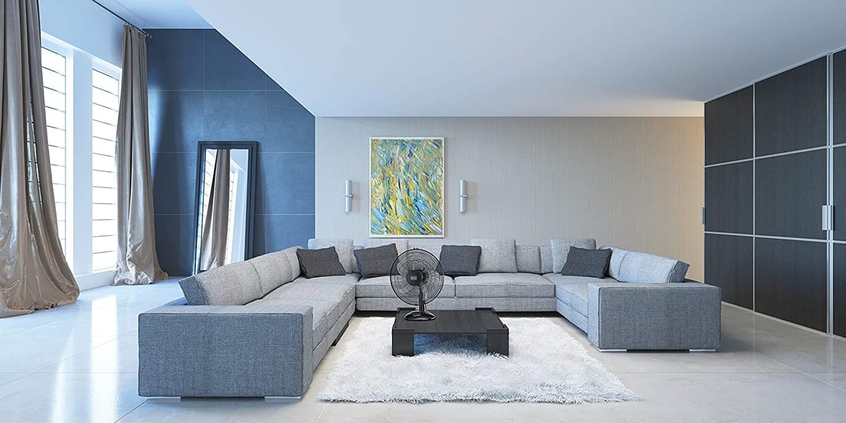 Black+Decker 16 Inch Desktop Fan/Table Fan FD1620-B5 - Black