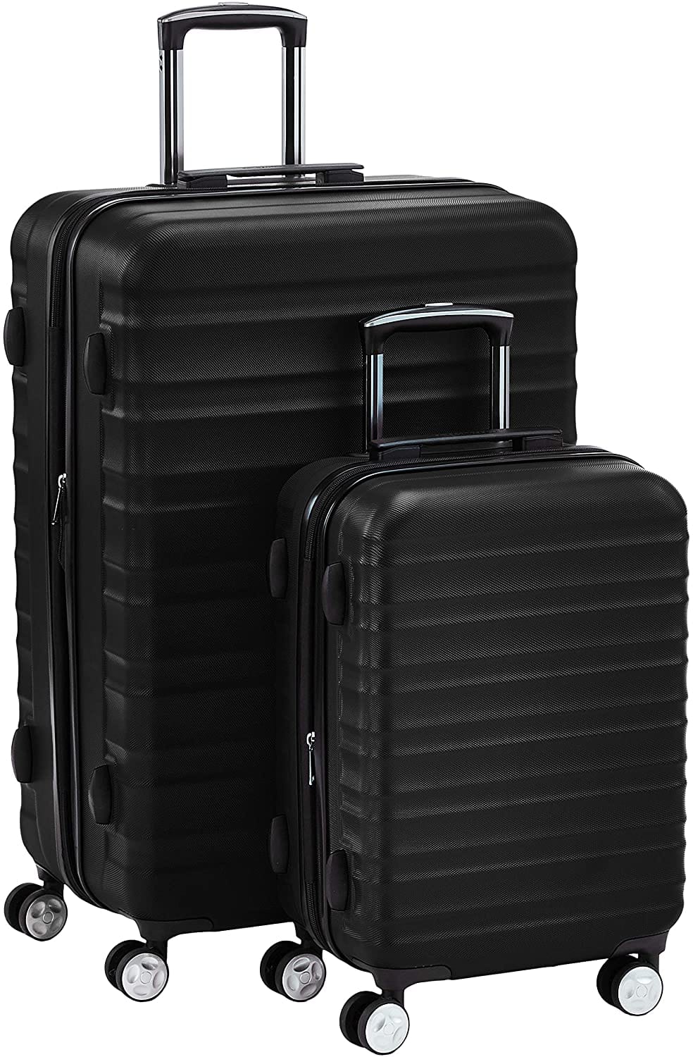 AmazonBasics Premium Hardside Spinner Suitcase Luggage with Wheels