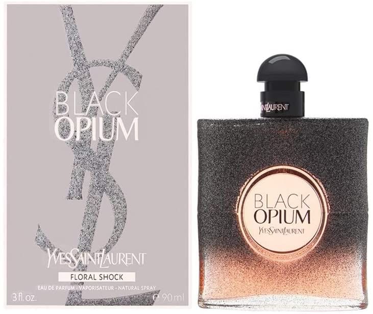 Yves Saint Laurent Black Opium Floral Shock - perfumes for women 90 ml ...