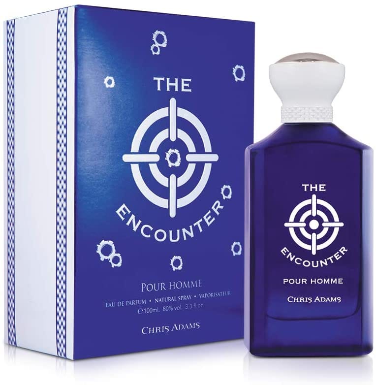 Chris Adams Perfumes The Encounter Eau De Perfume For Men - 100 ml - Blue