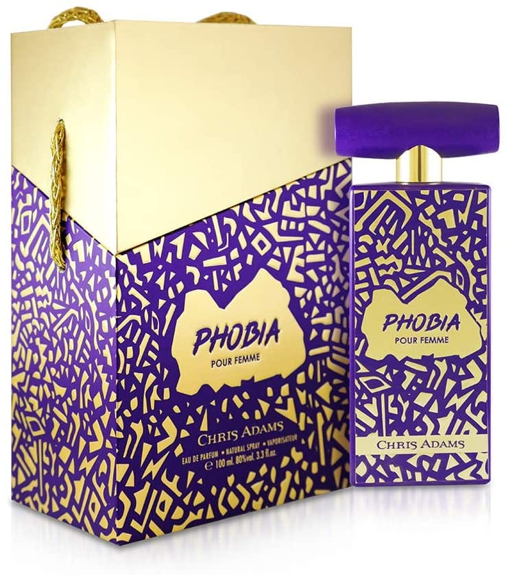 Chris Adams Perfumes Phobia Woman Eau De Perfume For Women - 100 ml ...