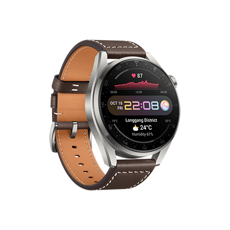 HUAWEI Watch 3 Pro 4G SmartWatch eSIM Cellular Skin temperature ...