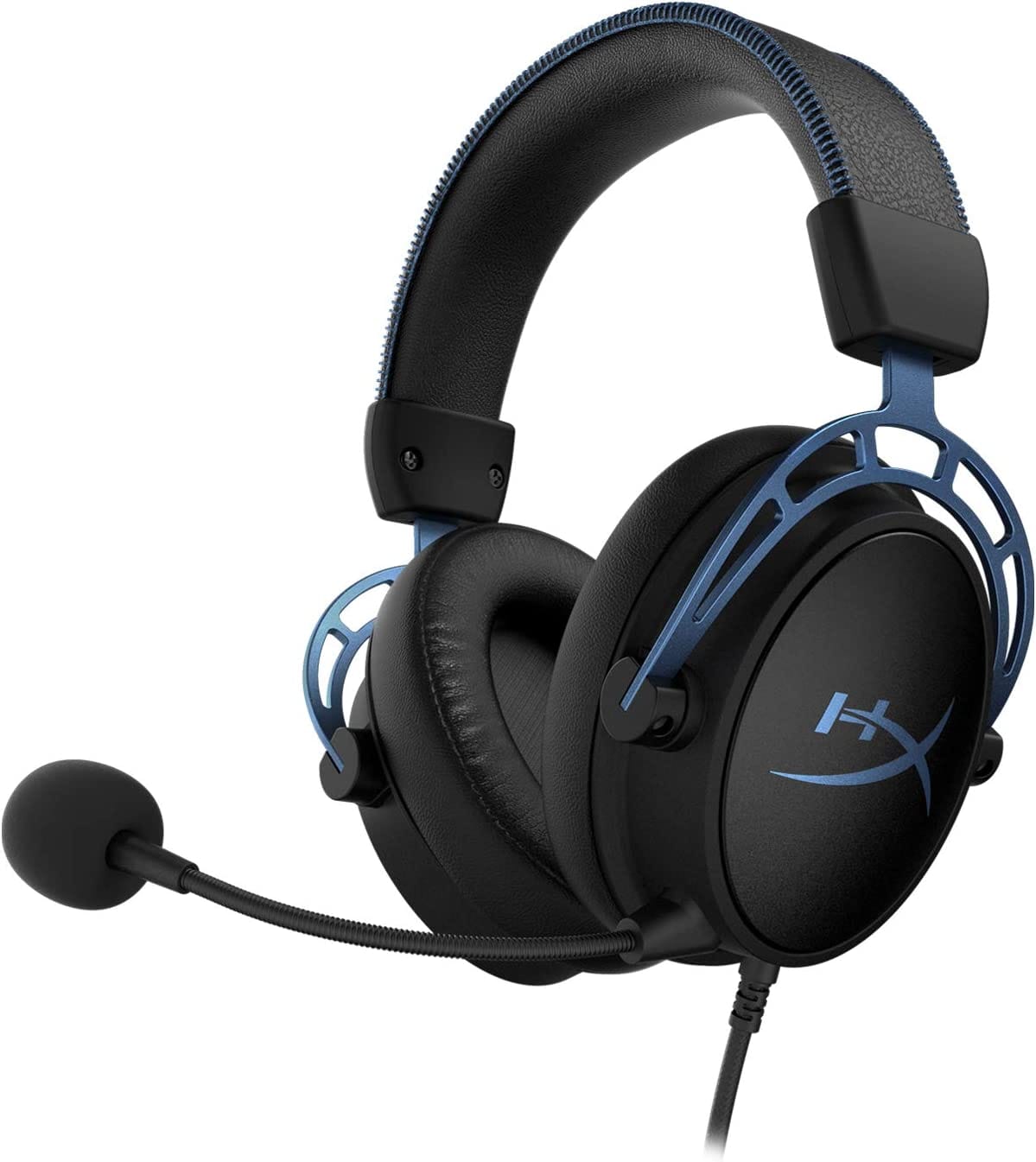 HyperX HX-HSCAS-BL/WW Cloud Alpha S Headsets, 7.1 Surround, Blue