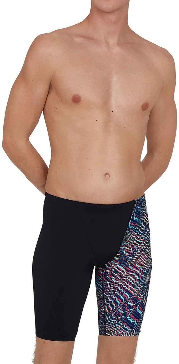 Speedo Men's Allover Digital V-Cut Jammer
