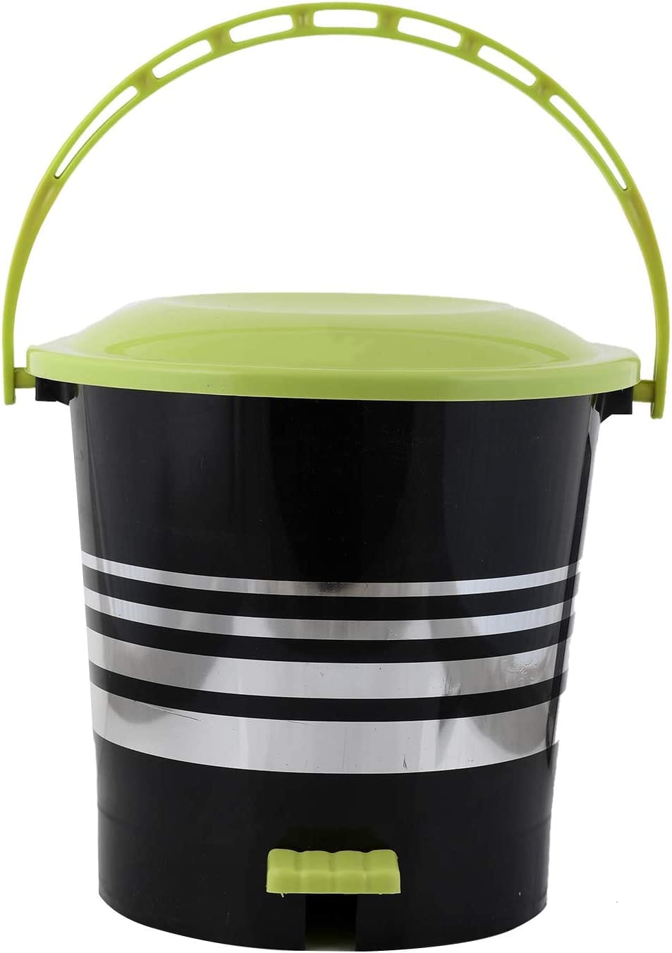 Kuber Industries Plastic Dustbin Garbage Bin with Handle, 5 litres ...