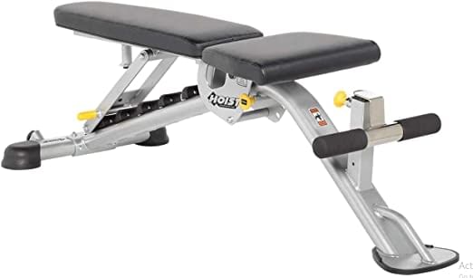 Hoist Fitness Hf-5165-7 Position F.I.D. Bench, Platinum