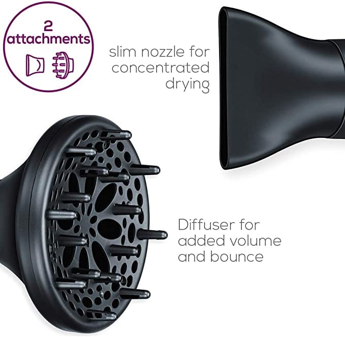 BEUrer Style Pro Hc55 Hair Dryer With Cable Rewind | 2000-Watt Hair ...