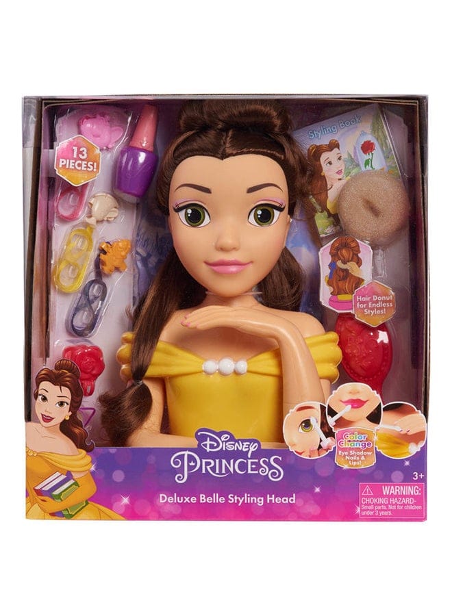 Disney Deluxe Belle Styling Head 34 cm, 13 pcs