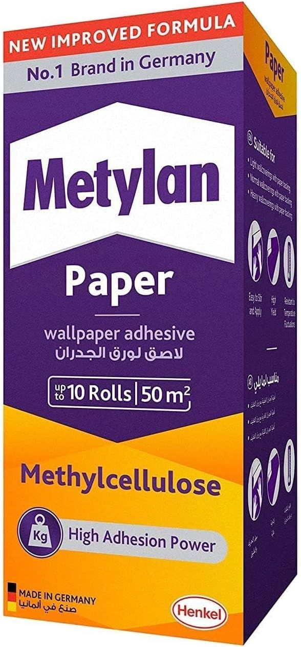Metylan Normal Wallpaper Paste For Paper Based Wallpapers Made in ...