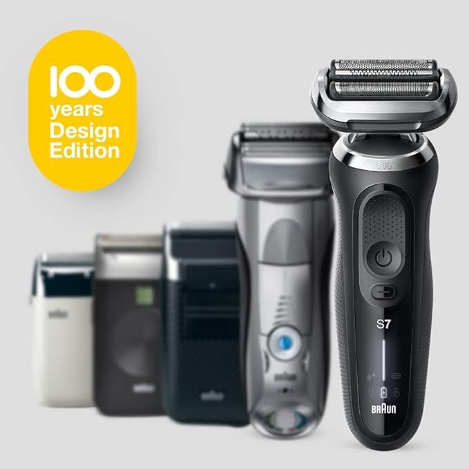 Braun Series 7 Shaver MBS7-70 Wet & Dry shaver, Design Edition, black