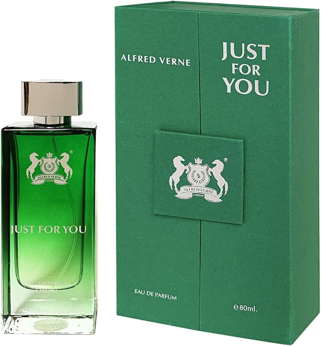 Alfred Verne Just For You Eau de Perfume For Unisex, 80 ml