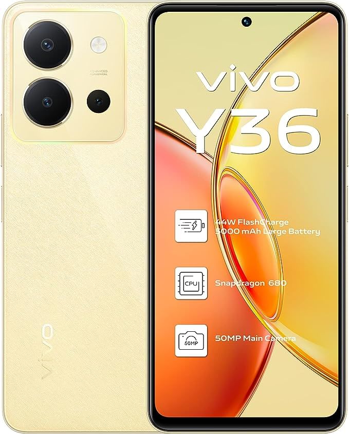 Vivo Y36 4G Dual SIM Vibrant Gold 8GB RAM 128GB