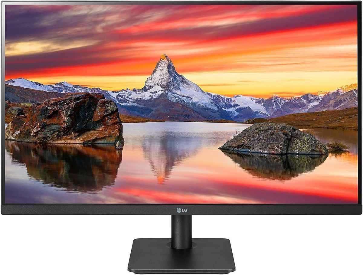 LG 27MP400-B 27Inch Full HD IPS Display with 3-Side Virtually Borderless Design-AMD FreeSync and ...