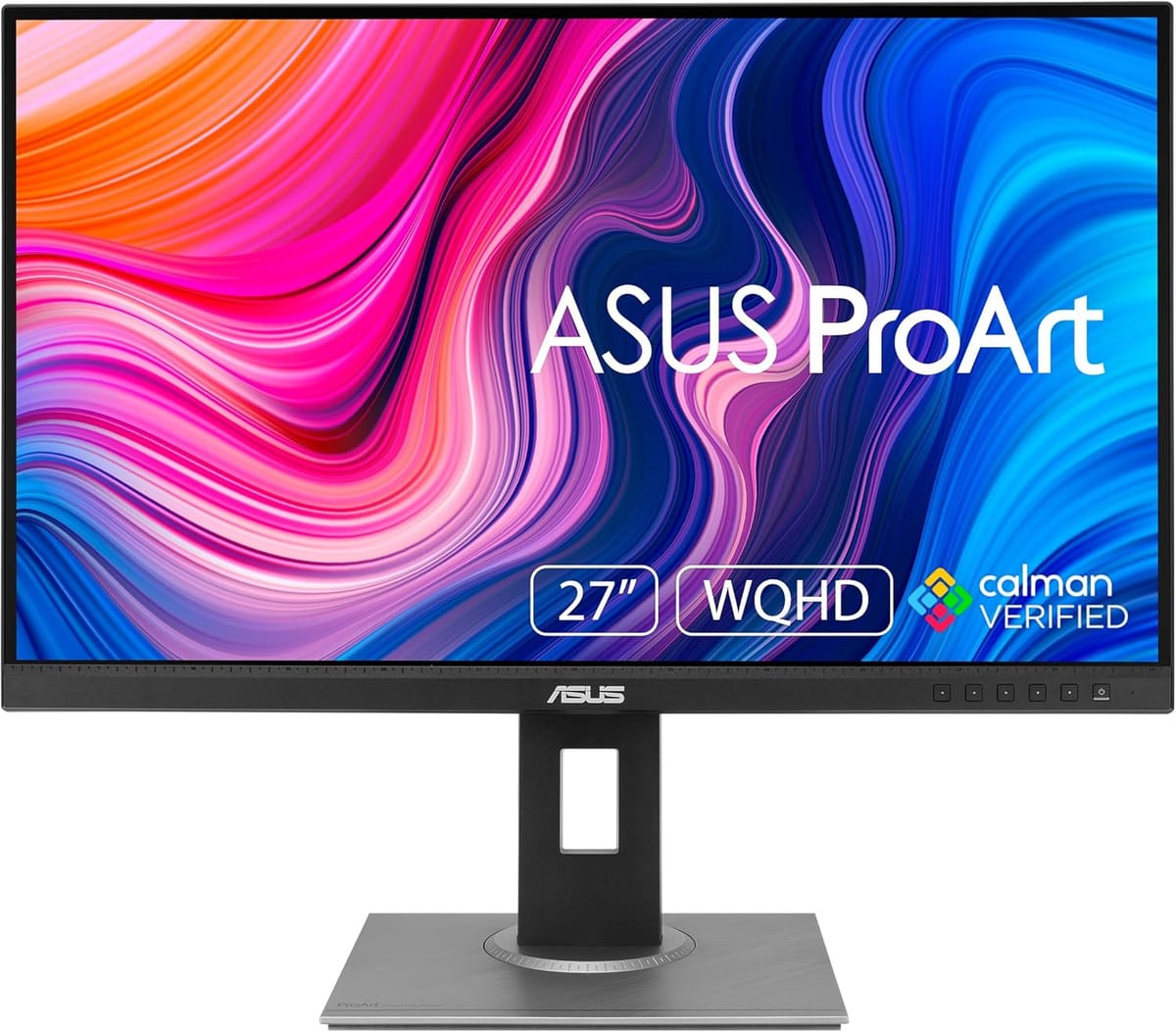 ASUS ProArt Display PA278QV Professional Monitor - 27-inch, IPS, WQHD ...