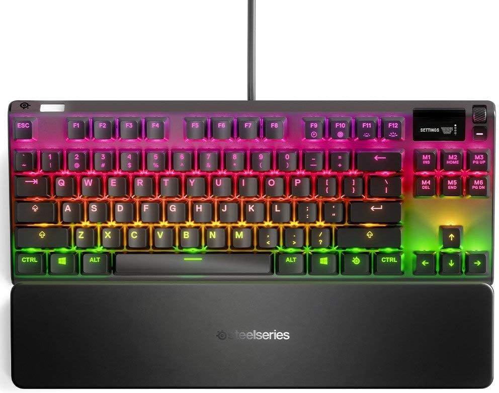 SteelSeries Apex 7 TKL - Mechanical Gaming Keyboard - OLED Display