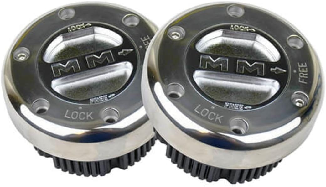 Mile Marker Milemarker Premium Locking Hubs (449SS) Silver