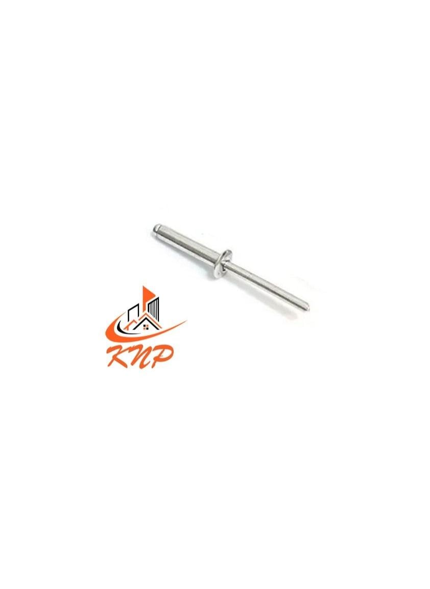 KNP Aluminum Alloy Blind Rivets - Pack of 100 (3.2mm x 12mm)
